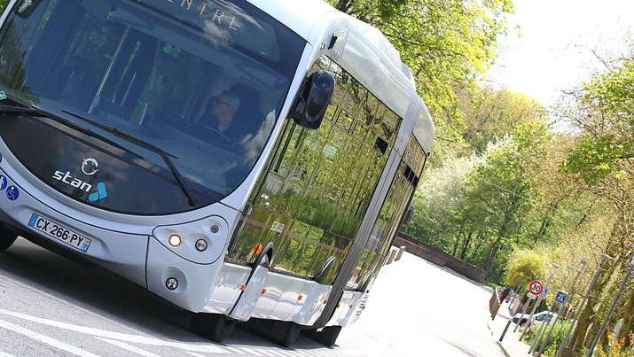 En transports en commun — Métropole du Grand Nancy